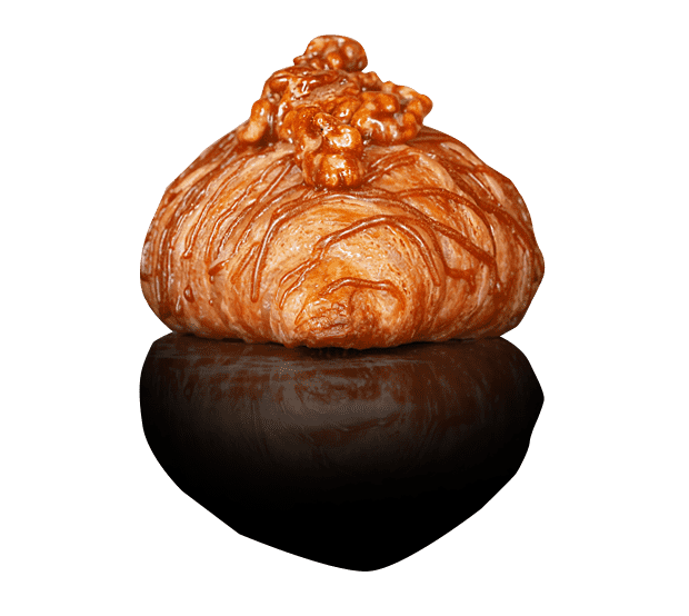 Walnut Chocolate Salted Caramel Croissant – Textures Cafe